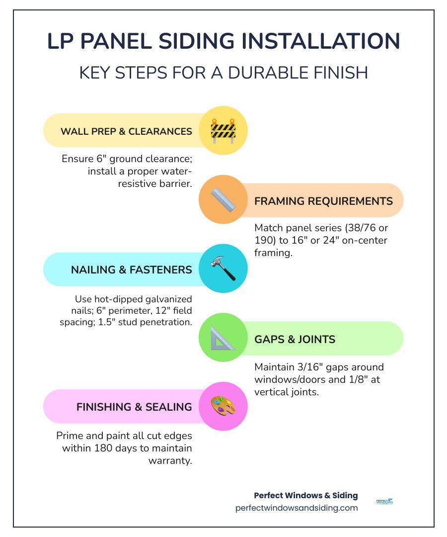 LP Panel Siding Installation: Easy 2025 Guide